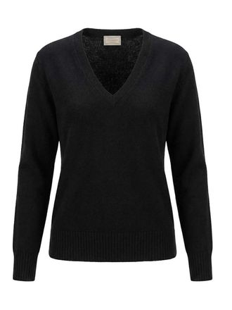 Drumohr Pull &Agrave; Col V - Noir