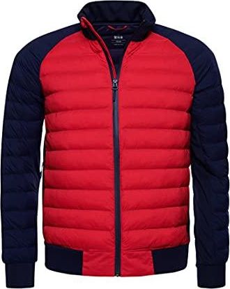 Superdry Motion Hybrid Veste, Apple Red, XXL Homme