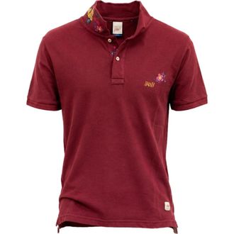 Bob Kurzarm Poloshirt - - Tops - Herren - Rot - L