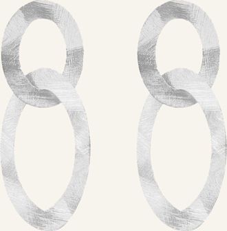 Lott. Gioielli Lott.Gioielli Ohrh&auml;nger Clea Satin Oval By Glambou silber