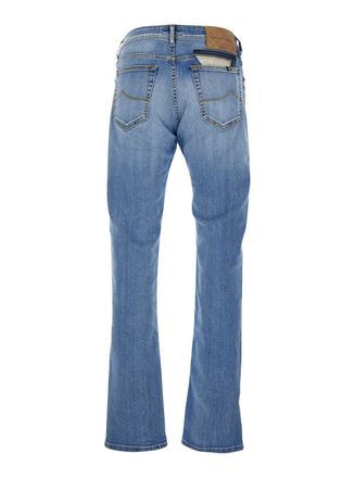 Jacob Cohen Mens Jeans Bard Blue Denim Cotton
