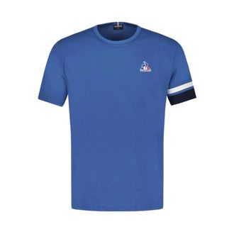 Le Coq Sportif Homme, Tops, Bleu, Taille: XL Heritage Tee