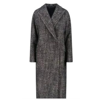 Tagliatore Femme, Manteaux, Noir, Taille: 36 FR Linden Double-breasted Coat