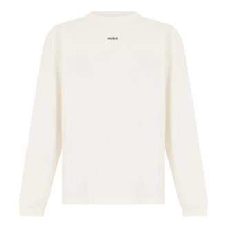 HUGO BOSS Daposo Rundhals-Pullover - - Sweatshirts & Hoodies - Herren - Wei&szlig; - XS