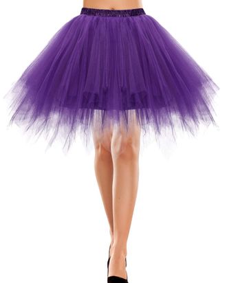 Bbonlinedress Tutu Ballet T&uuml;llRock Winter Crinoline Cosplay Rock Winter Vintage Kinder Petticoat Winter Crinoline Karneval kost&uuml;me Cosplay Rock Winter Rock Winterab