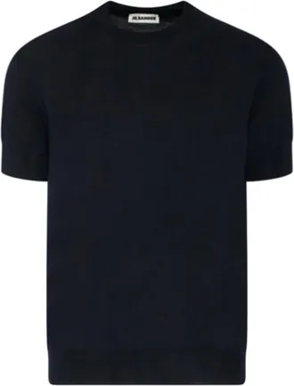 Jil Sander Homme, Tops, Bleu, Taille: M Jil Sander T-shirts et Polos