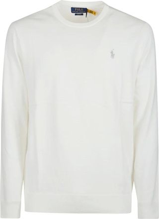 Polo Ralph Lauren Homme, Pulls, Blanc, Taille: M Sweater