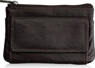 Josephine Osthoff Josephine Osthoff Schlüsseletui Leder Damen Schlüsseltasche Münzbörse Schlüsselmäppchen Schlüsselringetui Herren Mini mit Kreditkarten RFID Schutz (97