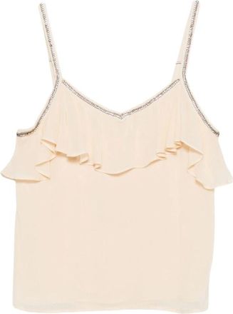 Twinset Damen, Blusen & Hemden, Beige, XSGr&ouml;&szlig;e