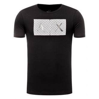 A|X Armani Exchange T-Shirt 8NZTCK Z8H4Z 1200 Schwarz Slim Fit