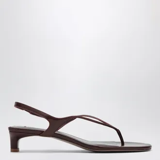 Senso Genesis Sandalen mit Absatz in Mahagoni