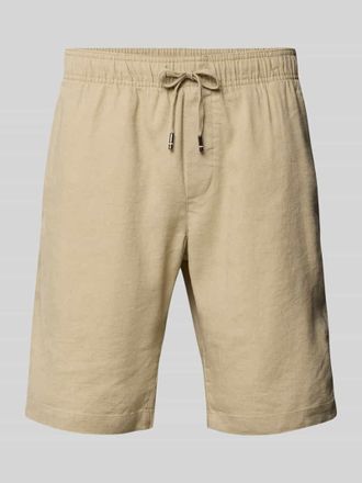 Tommy Hilfiger Relaxed Fit Shorts aus Leinen-Mix