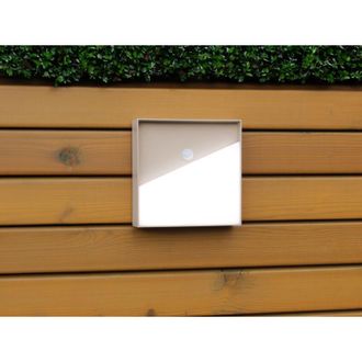 Eco-Light Akku Wandleuchte MEG mit Bewegungsmelder f&uuml;r Innen & Au&szlig;en, zum Kleben, 15cm