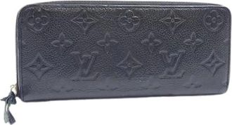 Louis Vuitton Portefeuille long (bi-pli) doccasion - Femme - Pre-owned - Noir - Taille: ONE Size