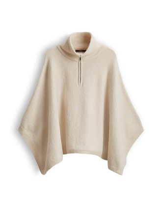 someday Cape Brialo cape aus pflegeleichtem Material Gro&szlig;z&uuml;gige Ponchoform f&uuml;r l&auml;ssige Layerings mit Rei&szlig;verschluss