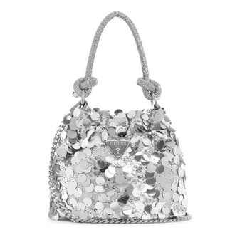 Guess Holiday Shine Pochette Mini Silver