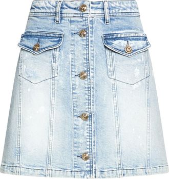Versace HOSEN & R&Ouml;CKE - Jeansr&ouml;cke auf YOOX.COM