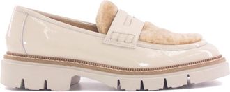Luca Grossi Femme, Chaussures, Beige, Taille: 38 EU Chaussures Plates