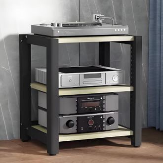 Generic 2/3/4/5-stufiges Audio-Rack Mit Plattenspielerst&auml;nder, AV-Komponenten-Medienst&auml;nder, Tower-Player-St&auml;nder, Heimstereo-Racksystem Mit H&ouml;henverstellbare