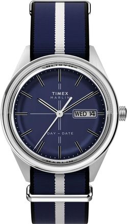 Timex Uhren - Quarz-Analoguhr Marlin Jet Quartz - Gr. unisize - in Blau - für Damen