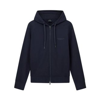 A|X Armani Exchange Herren, Sweatshirts & Hoodies, Blau, MGr&ouml;&szlig;e