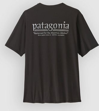 Patagonia Cap Cool Daily - Hut Tripper T-Shirt noir