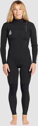 Volcom 4/3mm Chest Zip Full Neoprenanzug black