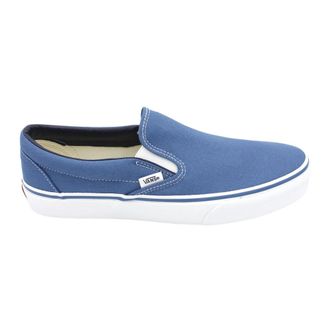 Vans Canvas Slip-On Gummisohle Schuh - - Shoes - Herren - Blau - 44 EU
