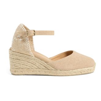 Castaner Carol/6/002 7 cm Keilabs&auml;tze - - Shoes - Damen - Beige - 41 EU
