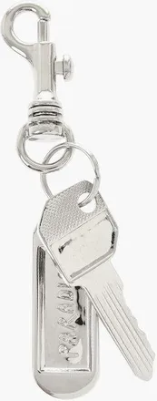 Palm Angels Metal Keychain PARADISE PALM With Carabiner size Unica