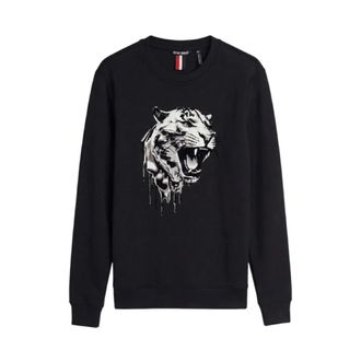 Antony Morato Crew Neck Sweatshirt - - Sweatshirts & Hoodies - Herren - Schwarzk - XL