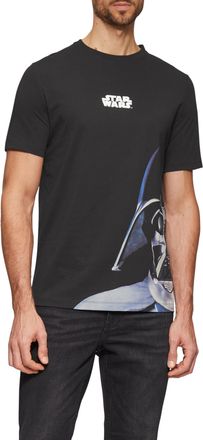 s.Oliver Herren 2156484 T-Shirt mit Starwars Print, 99d3,XXL
