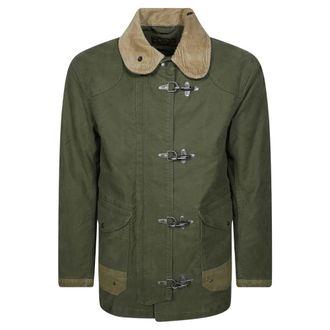 CHESAPEAKE'S Fireman Jungle Cloth Jkt Bedford - - Jackets - Herren - Gr&uuml;n - M