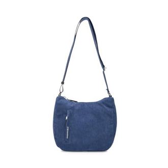 Mandarina Duck Hunter Velvet Hobo, Femmes, Blue Wing