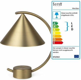 Ferm Living Ferm Living - gebraucht] Meridian Akku Led Tischlampe Tischlampe Siehe Text/Foto B-Ware