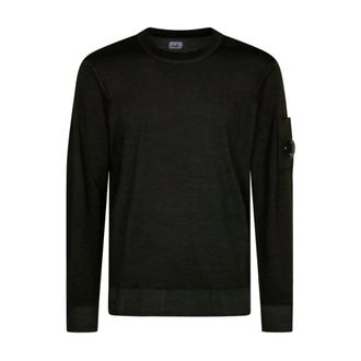 C.P. Company Lens Detail Pullover - - Knitwear - Herren - Schwarzk - L