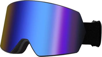 Generic Skibrille - Skibrille f&uuml;r M&auml;nner und Frauen, Schneebrille mit UV-Schutz | Vision Clarity Skibrille, doppellagig, winddicht, Schneebrille zum Anbringen