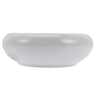 Hemobllo Keramik Sukkulententopf Blumentopf Wei&szlig; Klein Dekorativer Blumenhalter f&uuml;r Terrasse und Garten Langlebiges Pflanzgef&auml;&szlig; f&uuml;r Kakteen und Topfpflanzen