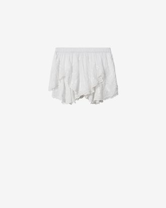 Isabel Marant Short Layale - Femme - Blanc - Taille34 - Marant &Eacute;toile