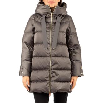 Herno A-Shape Daunenjacke - - Jackets - Damen - Grau - XS