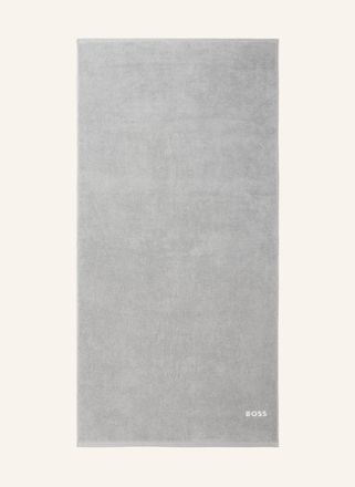 HUGO BOSS Duschtuch Edge grau