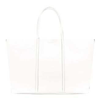 Tom Ford Leder Schultertasche Magnetknopf - - Bags - Damen - Wei&szlig; - ONE SIZE