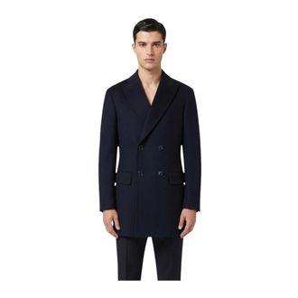 Daniele Alessandrini Cappotto - - Coats - Herren - Blau - XL