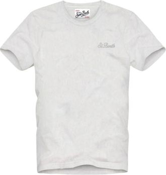 Saint Barth Homme, Tops, Blanc, Taille: XL Gary T-shirt