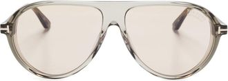 Tom Ford Eyewear Klassische Pilotenbrille - Grau