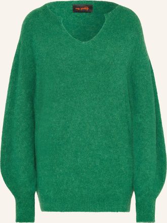 Miss Goodlife Miss Goodlife Pullover Mit Alpaka gruen