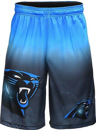 Foco NFL Football Team Logo Herren Gradient Big Logo Training Shorts, Carolina Panthers
