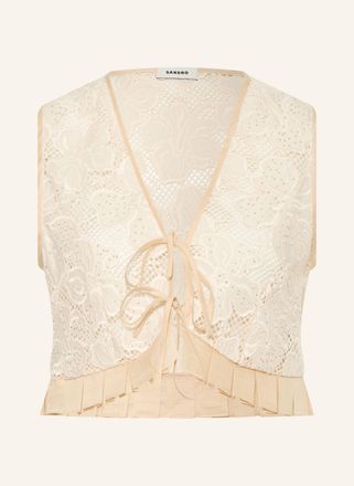 Sandro Sandro Blusentop beige