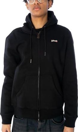 Schott NYC Homme Swcasual3 Sweatshirt, Noir, XXL EU