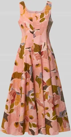 Ted Baker Midikleid aus Leinen-Mix Modell Shivana